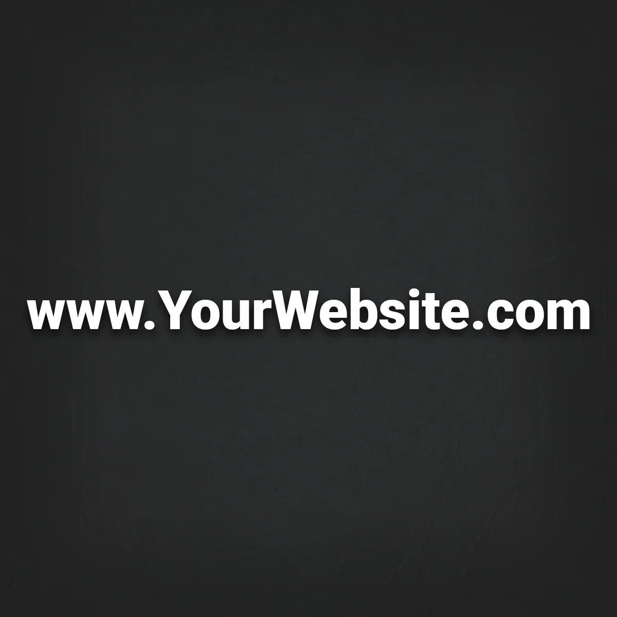 Personalised Website Banner Decal